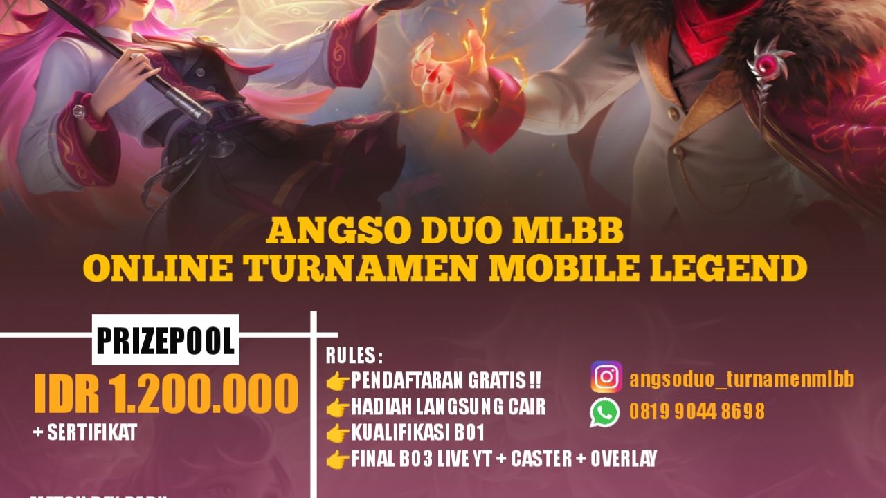 TURNAMEN ONLINE ANGSO DUO SEASON 24
