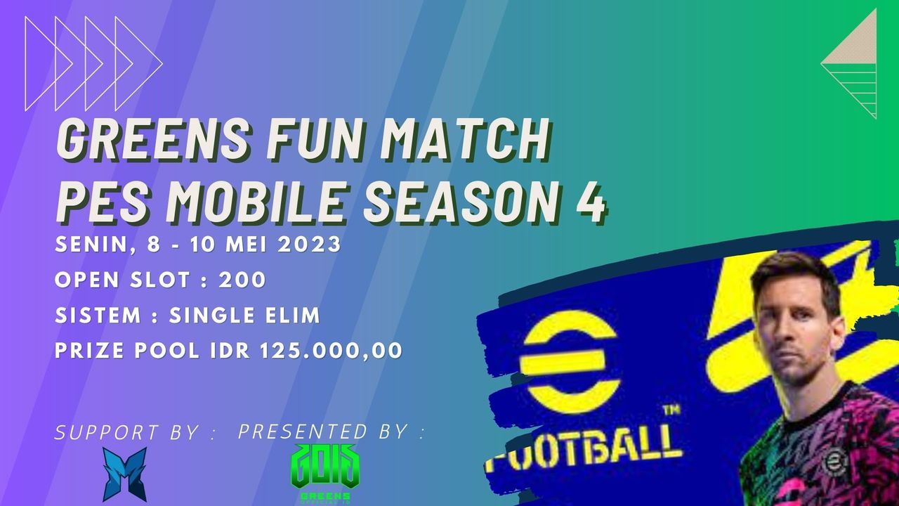 Greens Fun Match Pes Mobile Season 4