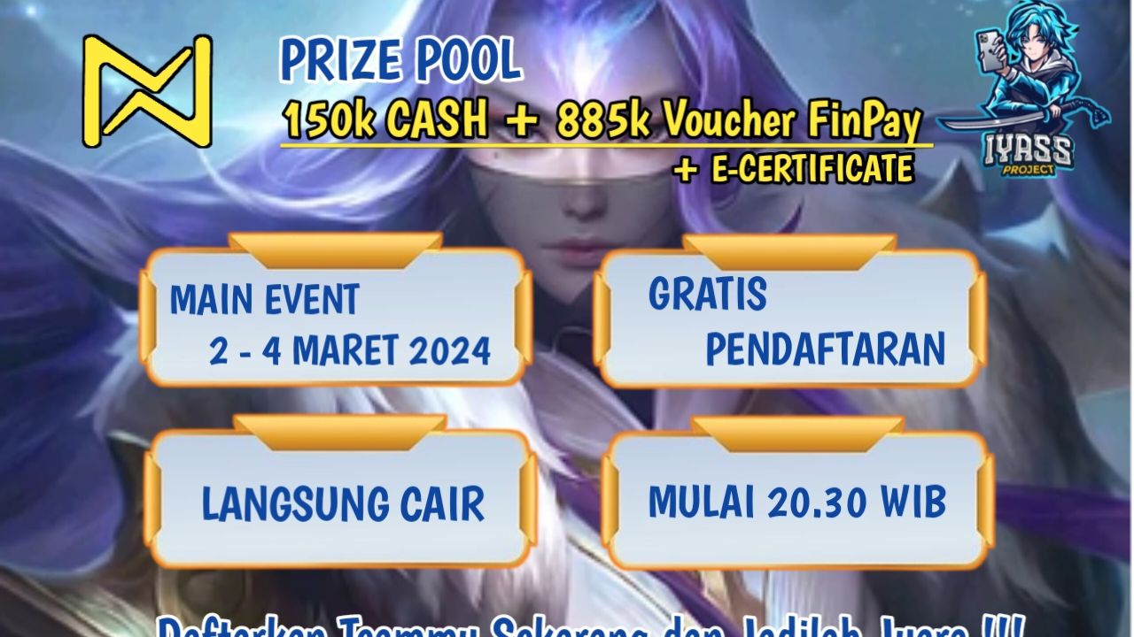 TOURNAMENT MLBB IYASS X FINPAY GAMES