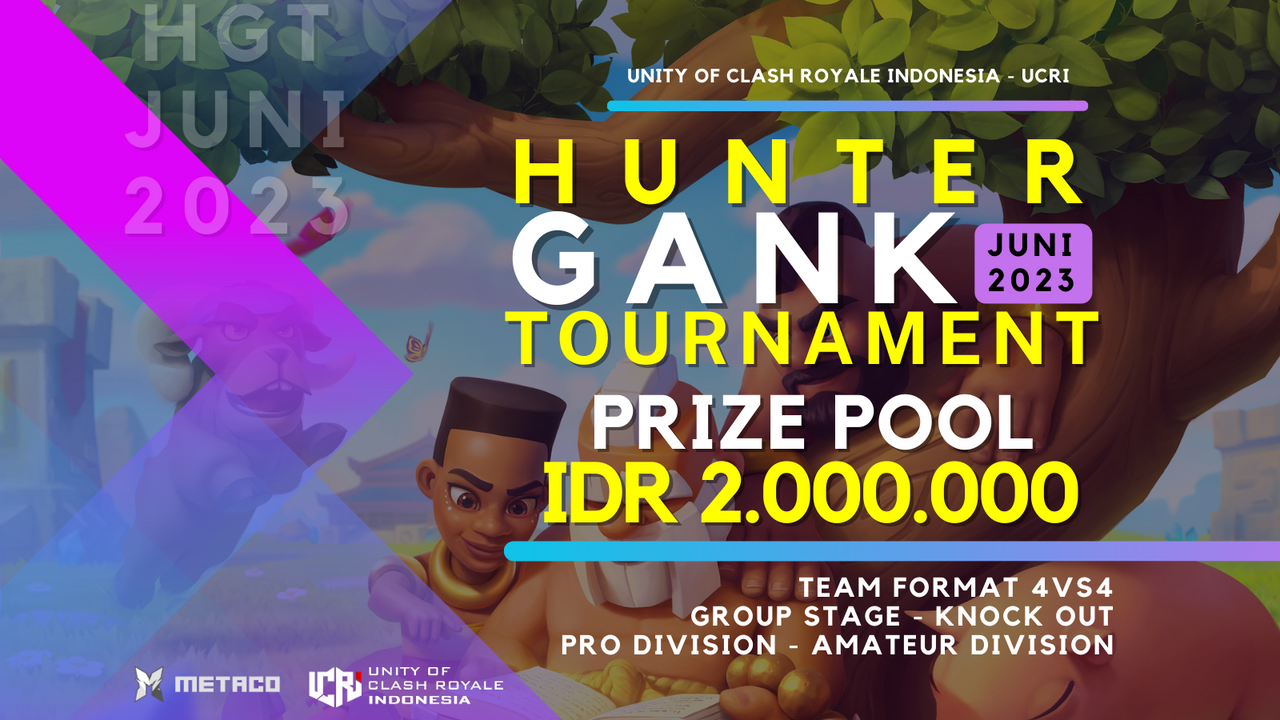 HUNTER GANK TOUR - JUNI 2023