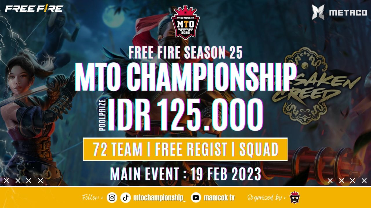 FREE FIRE SEASON 25 - MTO CHAMPIONSHIP