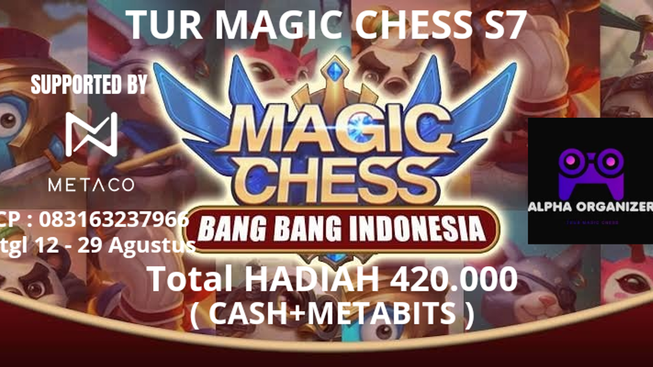 TUR MAGIC CHESS ALPHA ORGANIZER S7 WAVE 1