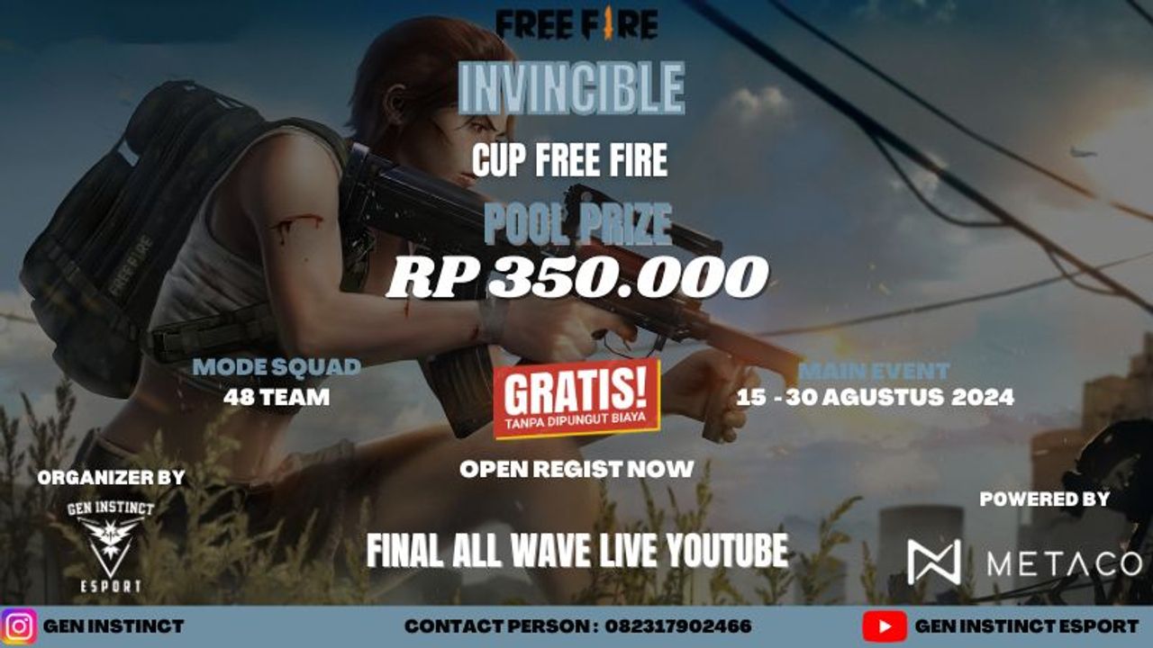 INVINCIBLE CUP FREE FIRE WAVE 4